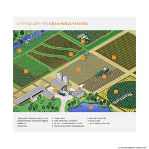 Flow Diagram Depicting Precision Agriculture In Crop Production 82 - Ygraph