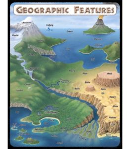 Geographic Features Chart - Ygraph